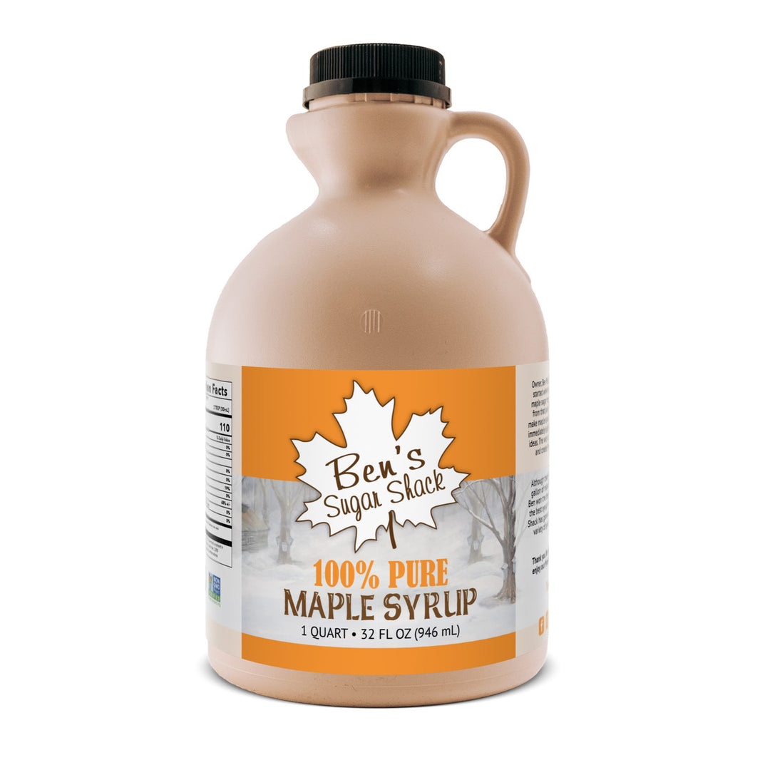Ben's 100% Pure Maple Syrup Classic Jug - Dark Robust – NewEngland.com ...